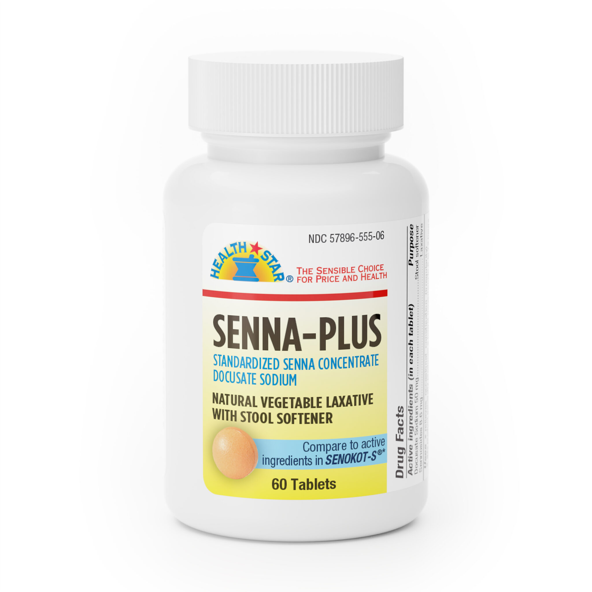 Senna Plus – 100 Tablets – Geri-Care Pharmaceuticals